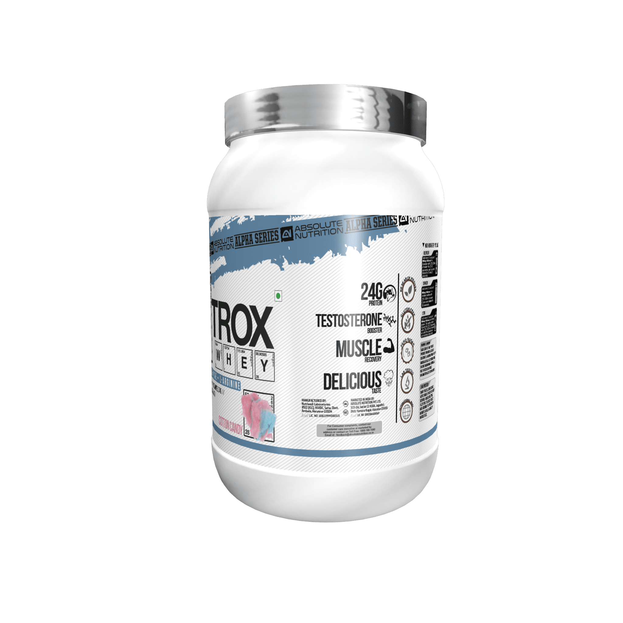 Absolute Nutrition’s Alpha Whey Nitrox Protein Powder 1 KG (Free Shaker ...