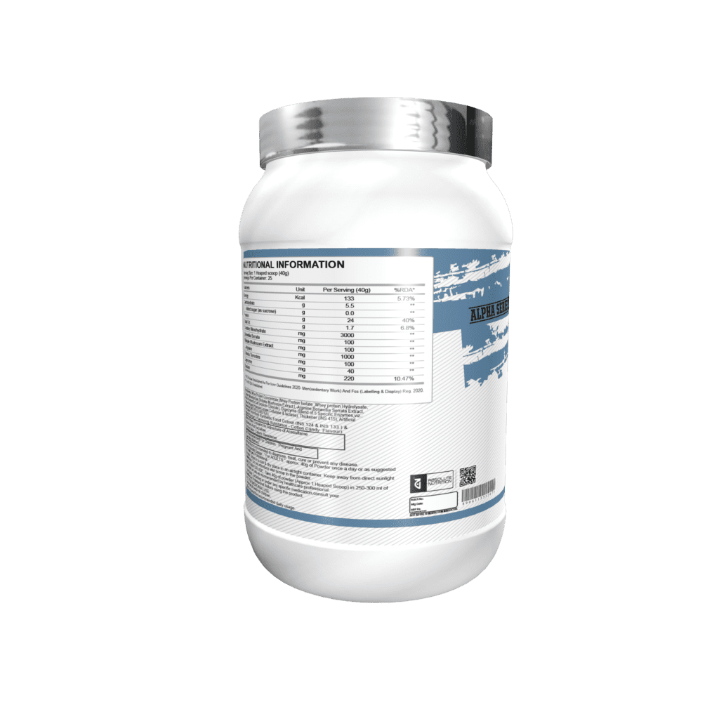 Absolute Nutrition’s Alpha Whey Nitrox Protein Powder 1 KG (Free Shaker ...